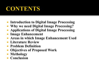 Image enhancement | PPT
