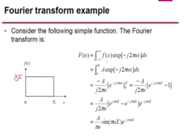 Image enhancement in fourier transform | PPTX