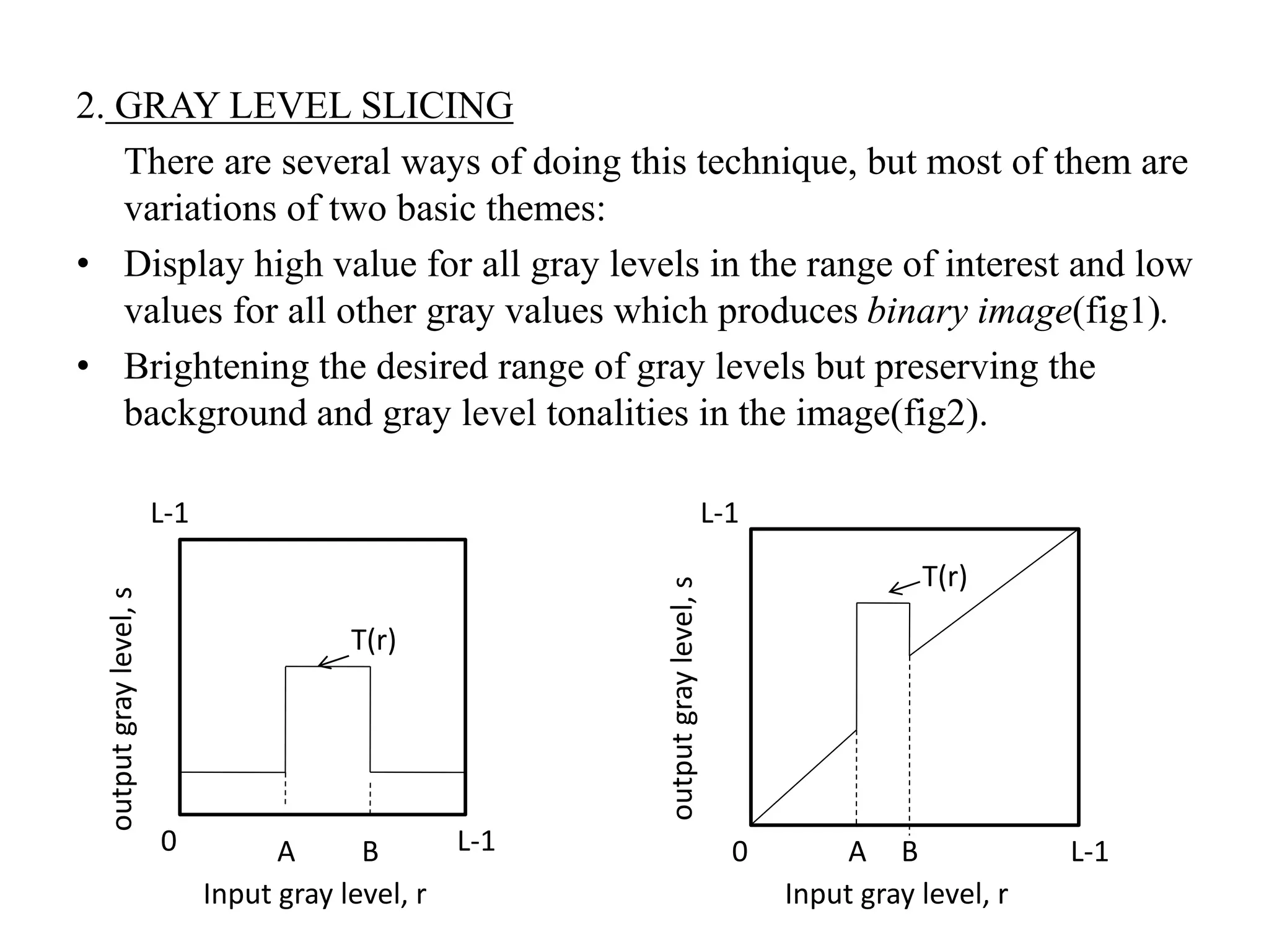 Image Enhancement in Spatial Domain | PPTX