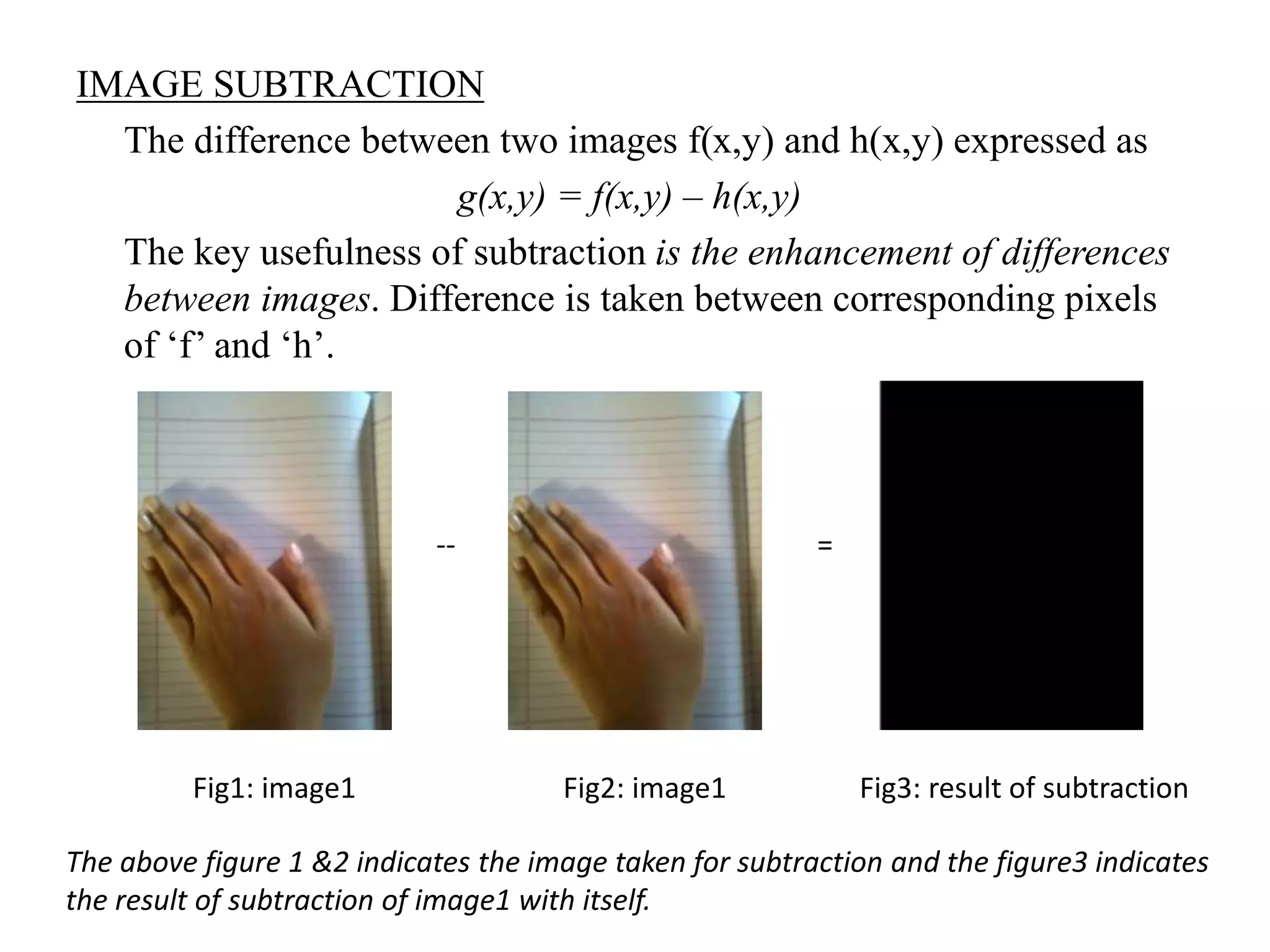 Image Enhancement in Spatial Domain | PPTX