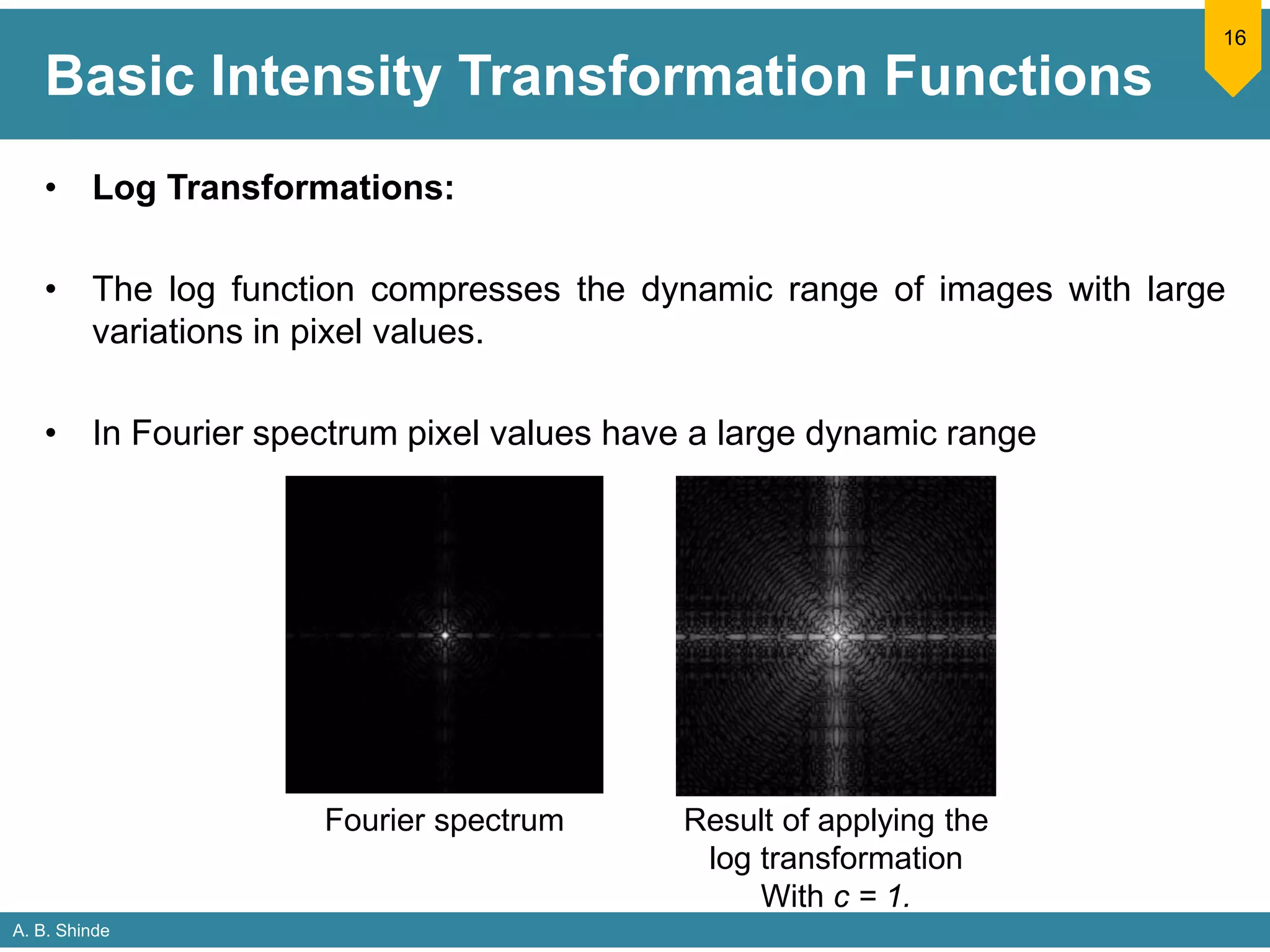 Image Enhancement in Spatial Domain | PPSX