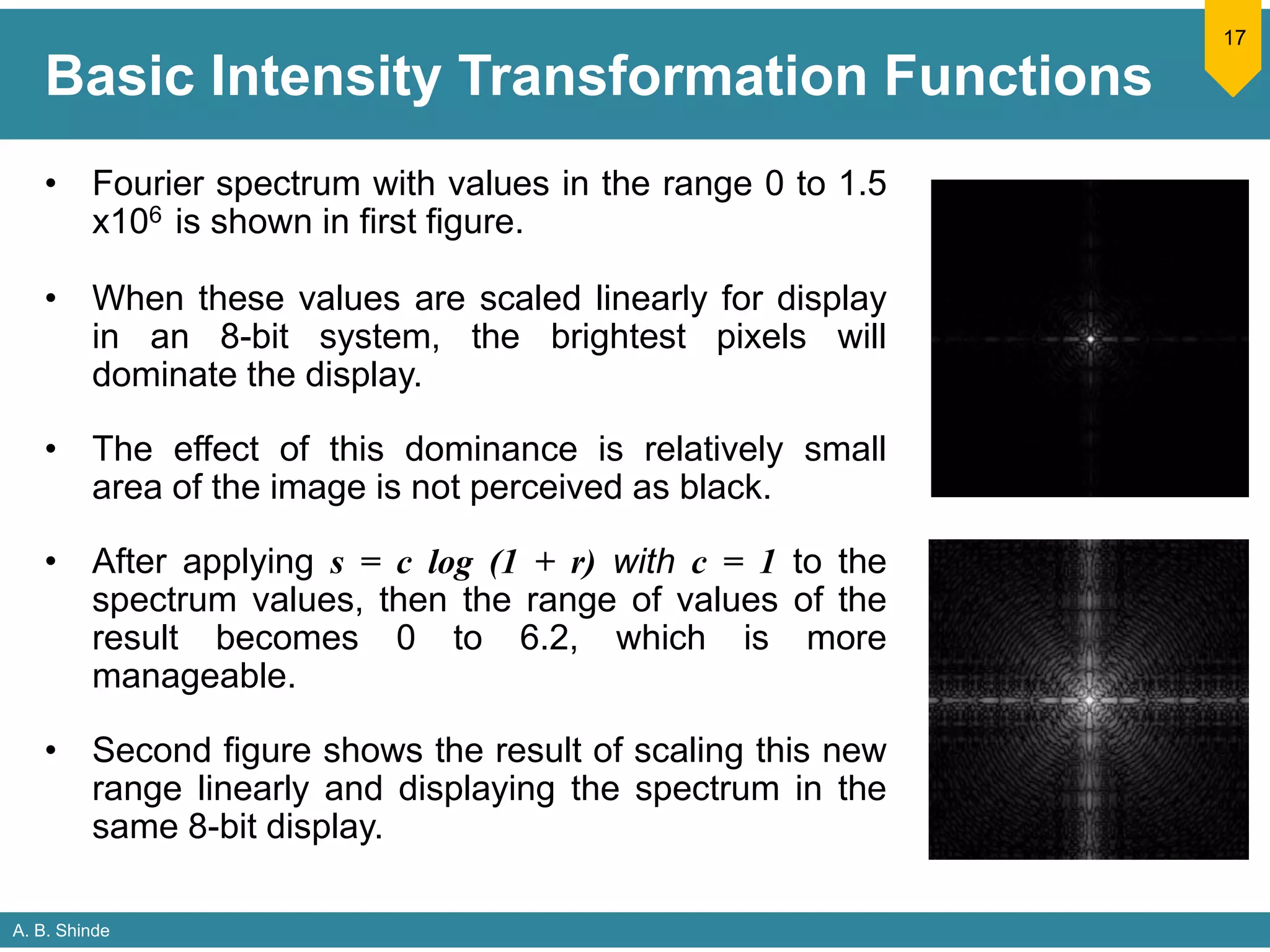 Image Enhancement in Spatial Domain | PPSX