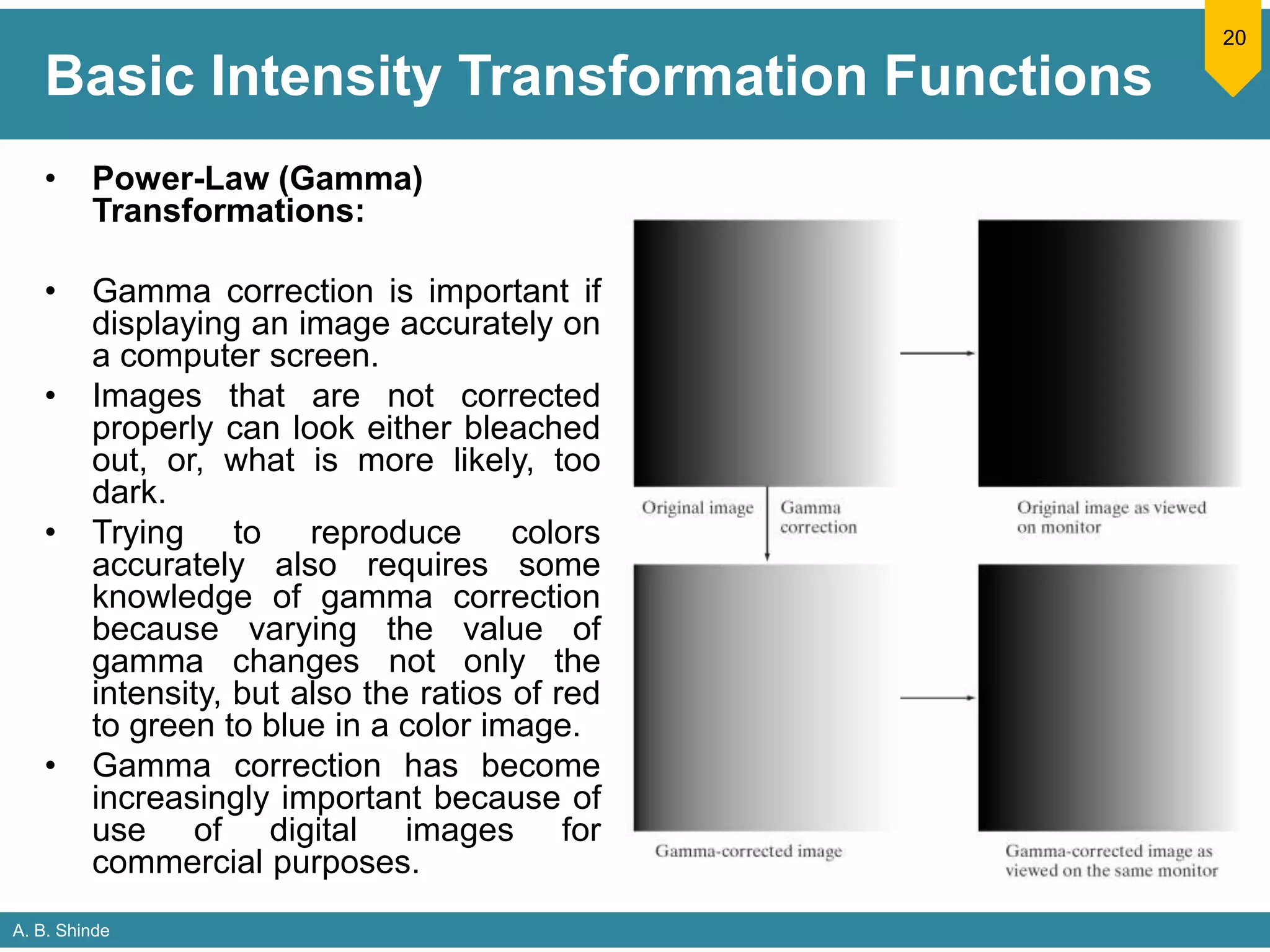Image Enhancement in Spatial Domain | PPSX