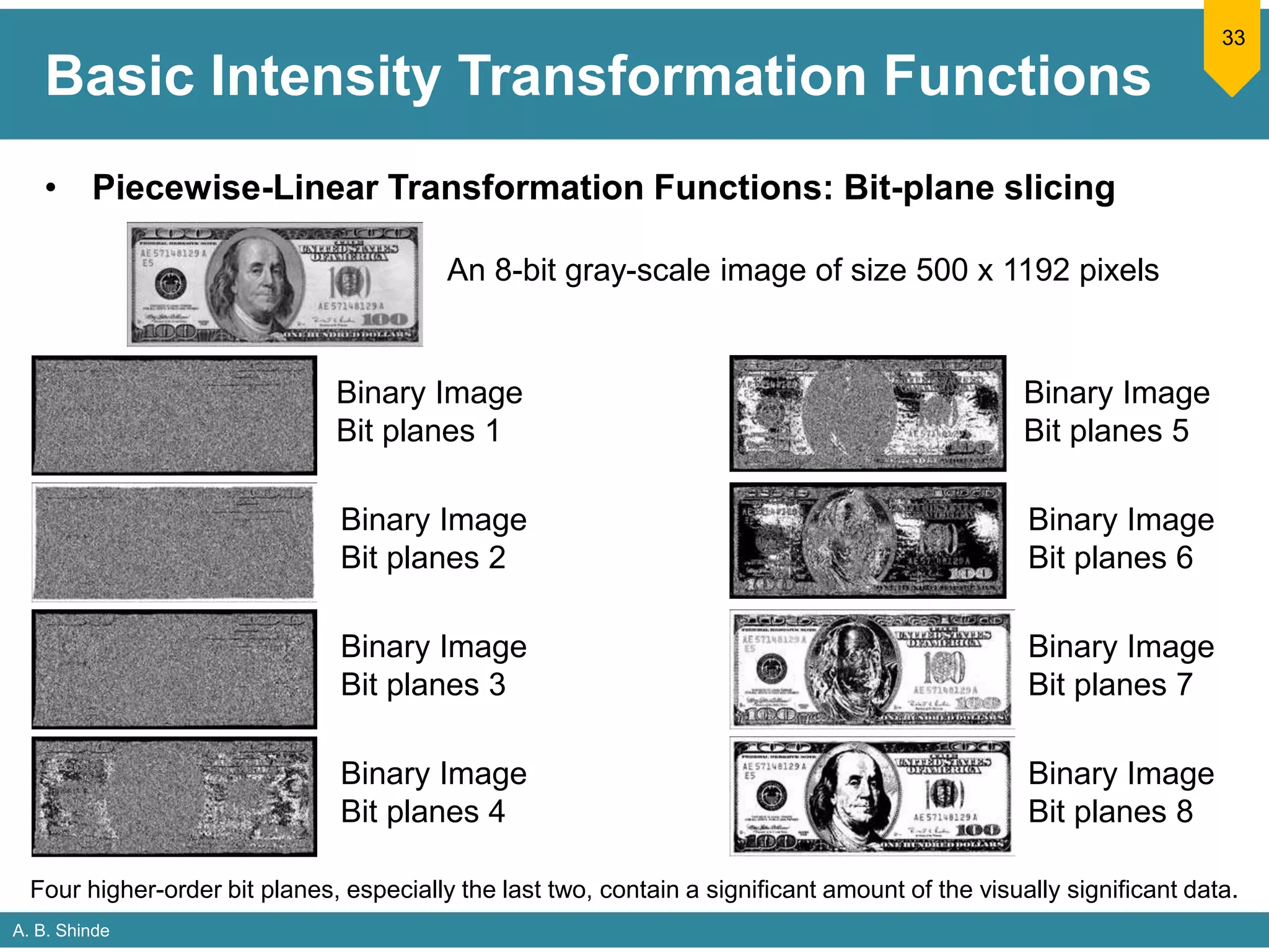Image Enhancement in Spatial Domain | PPSX
