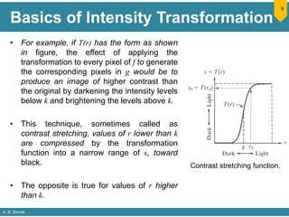 Image Enhancement in Spatial Domain | PPSX