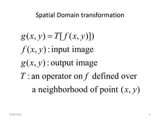 Image enhancement in spatial domain.ppt