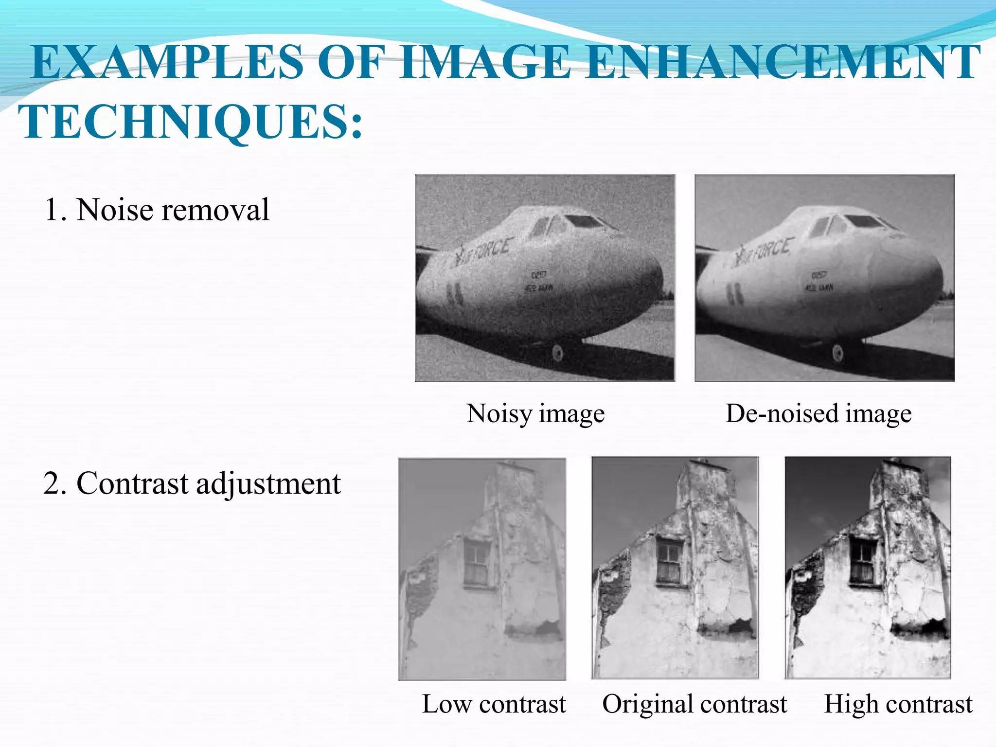 Image enhancement lecture | PPTX