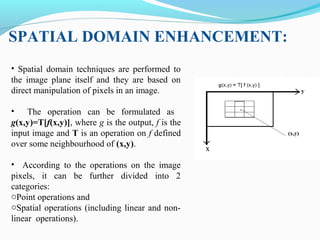 Image enhancement ppt nal2 | PPT