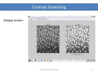 Image enhancement techniques | PPTX