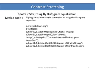 Image enhancement techniques | PPTX