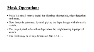 Image enhancement techniques | PPTX
