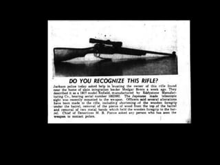 The Life & Death of Medgar Evers | PPT