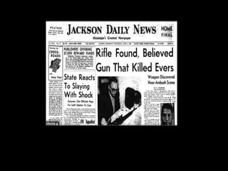 The Life & Death of Medgar Evers | PPT