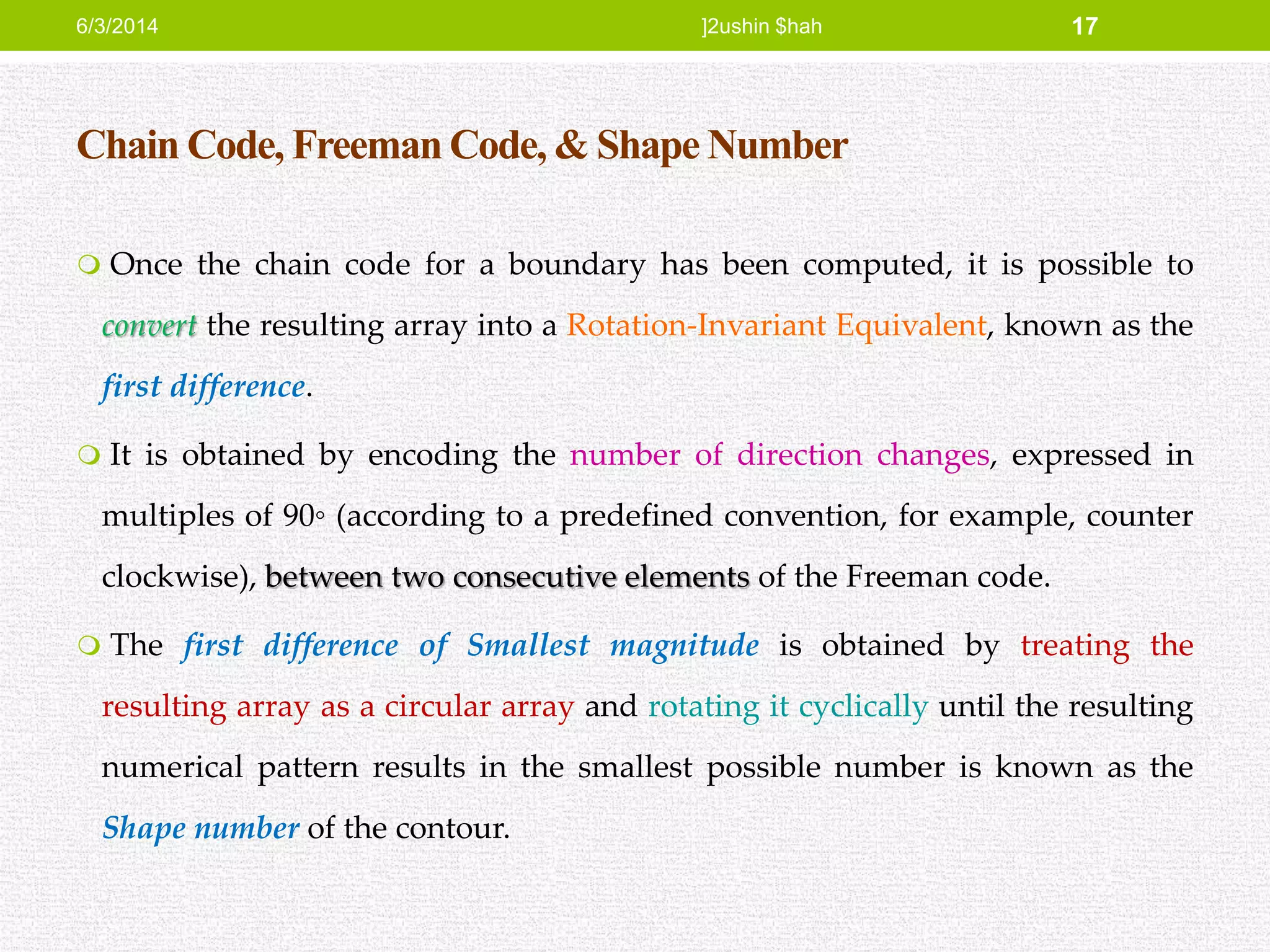 Image feature extraction | PPTX