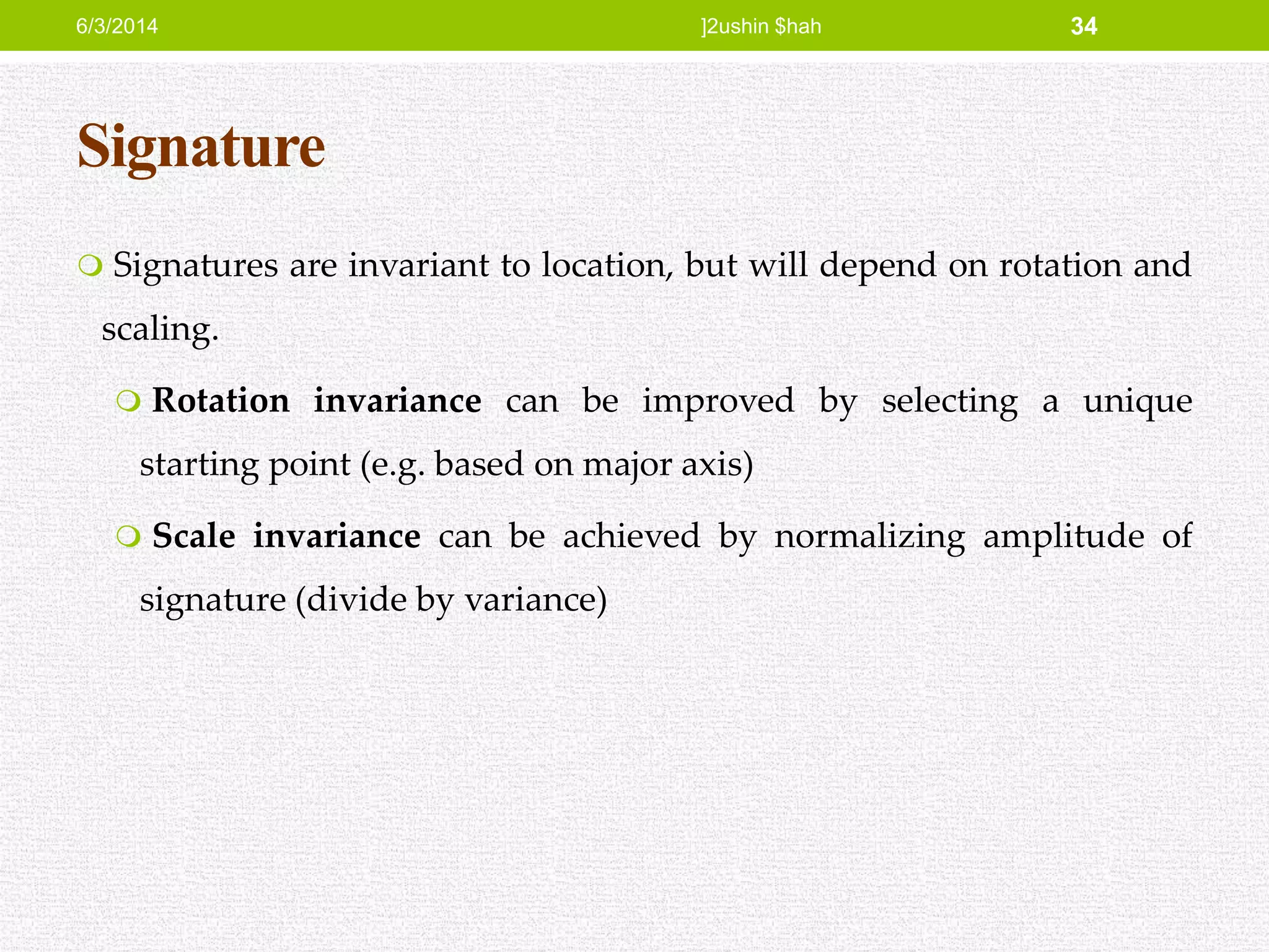 Image feature extraction | PPTX