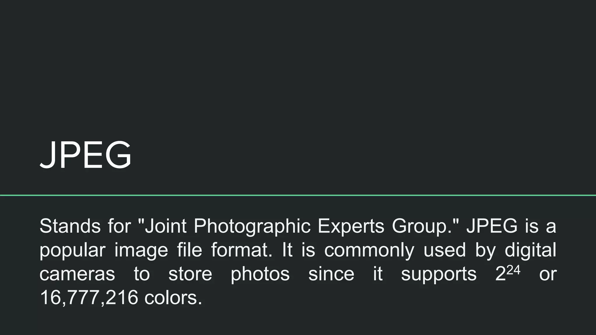 Image file format | PPT