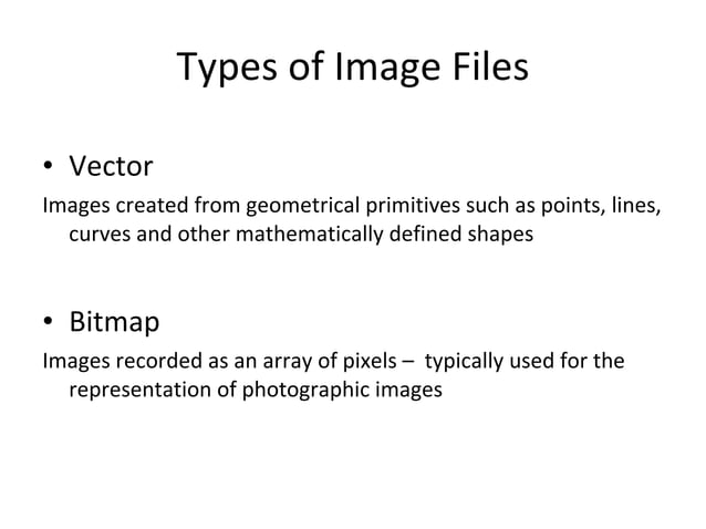 Image file formats | PPS | Computing | Technology & Computing