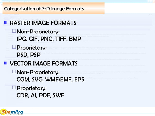 Digital Image File Formats | PPT