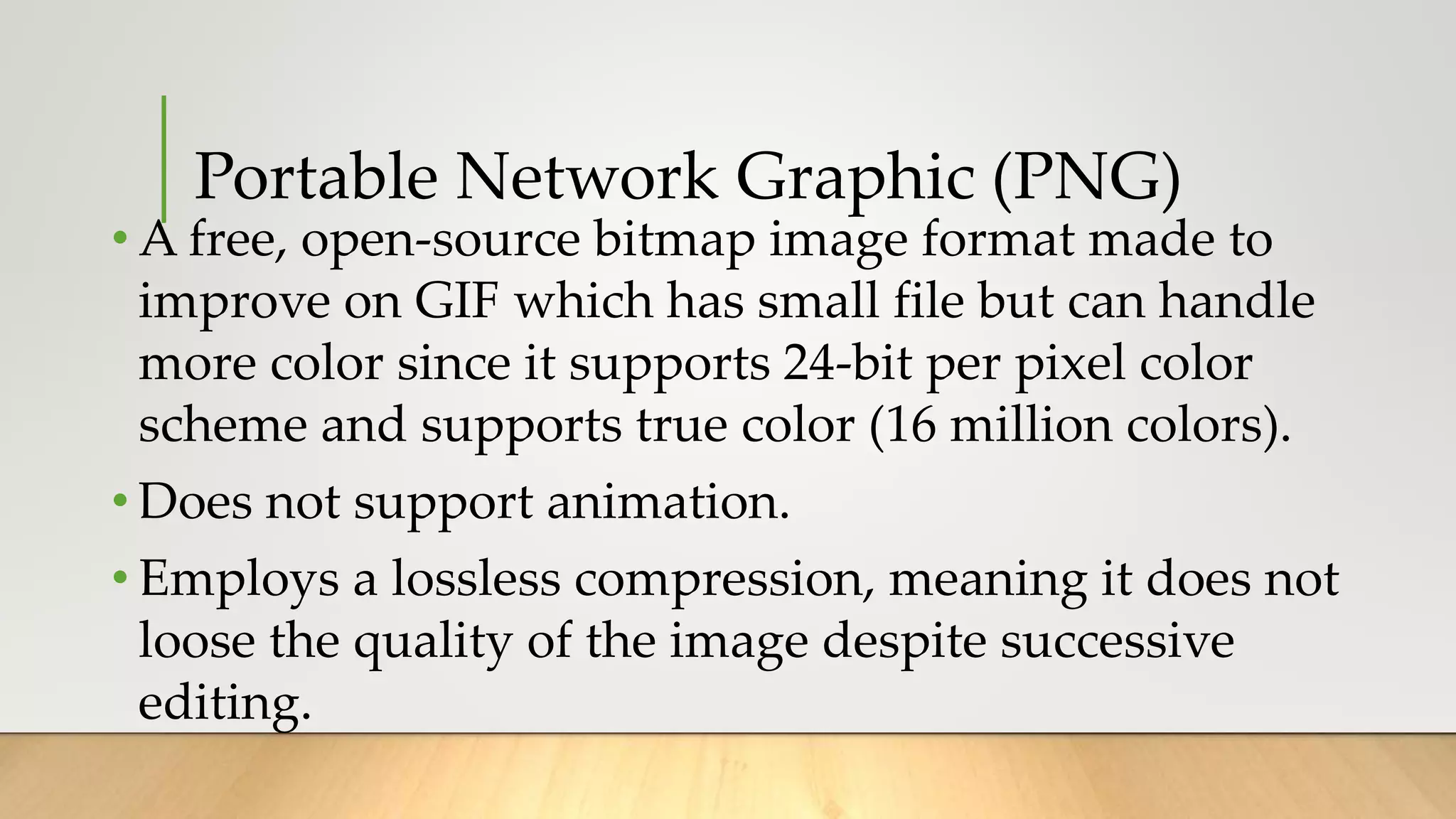 Image file formats | PPTX