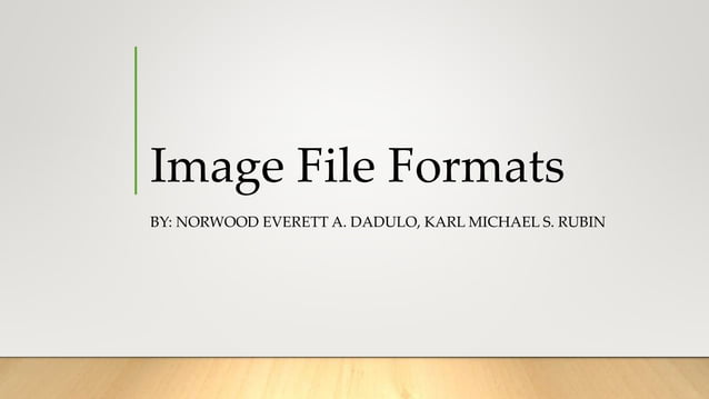 Image file formats | PPTX | Desktop Publishing | Computer Software and ...