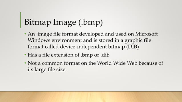 Image file formats | PPTX | Desktop Publishing | Computer Software and ...