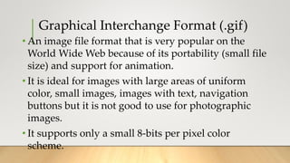Image file formats | PPTX