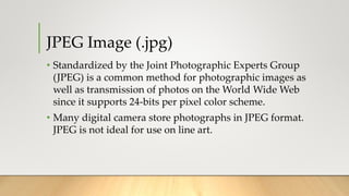 Image file formats | PPTX