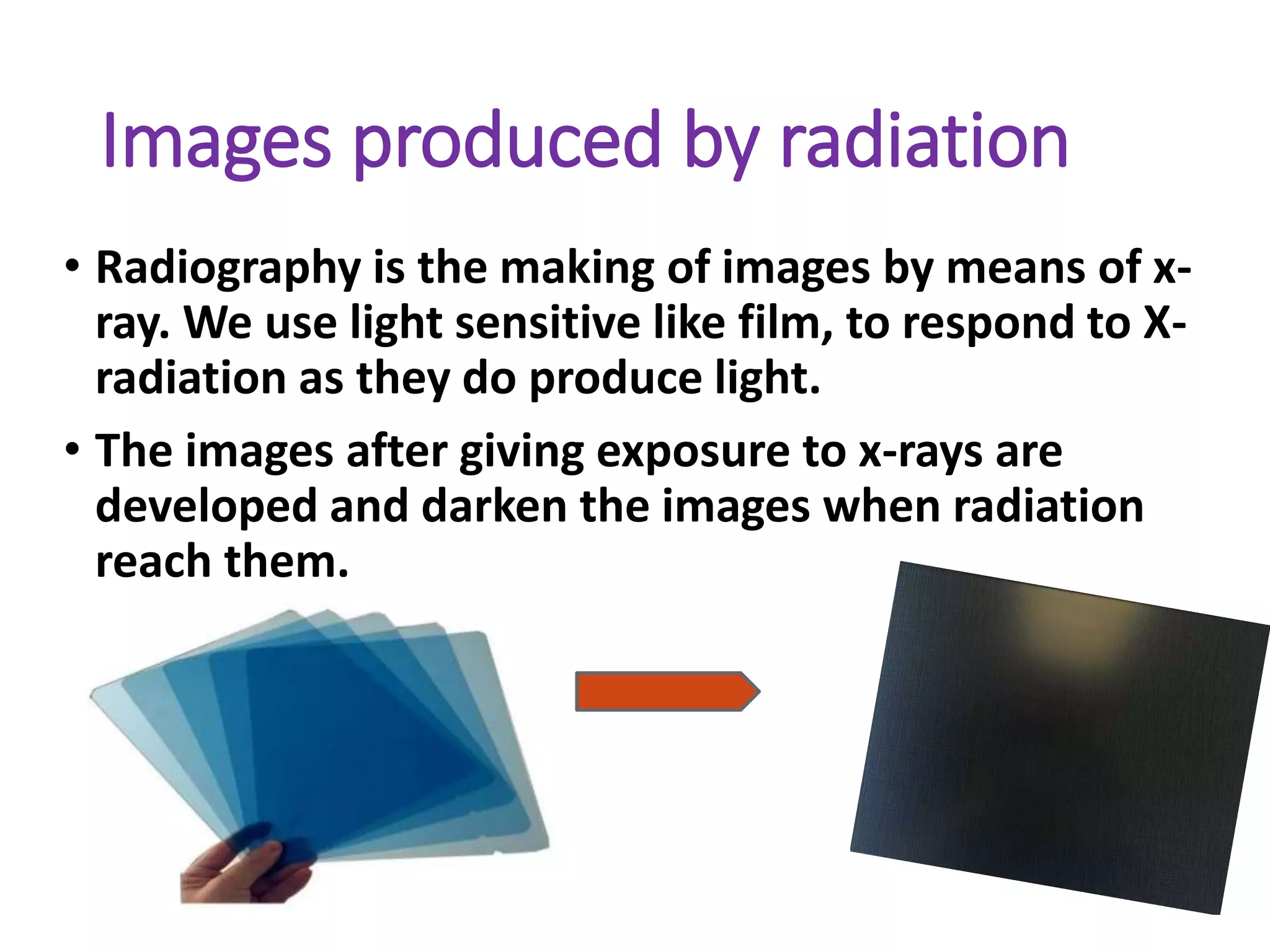Image formation of Radiology from Radiation | PPTX