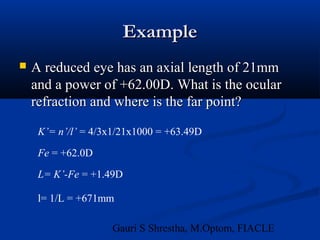 Image formation and anomalies of refraction | PPT