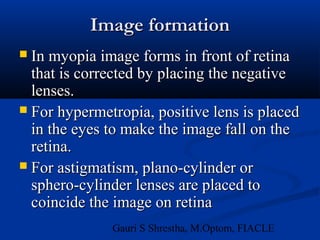Image formation and anomalies of refraction | PPT
