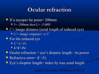 Image formation and anomalies of refraction | PPT