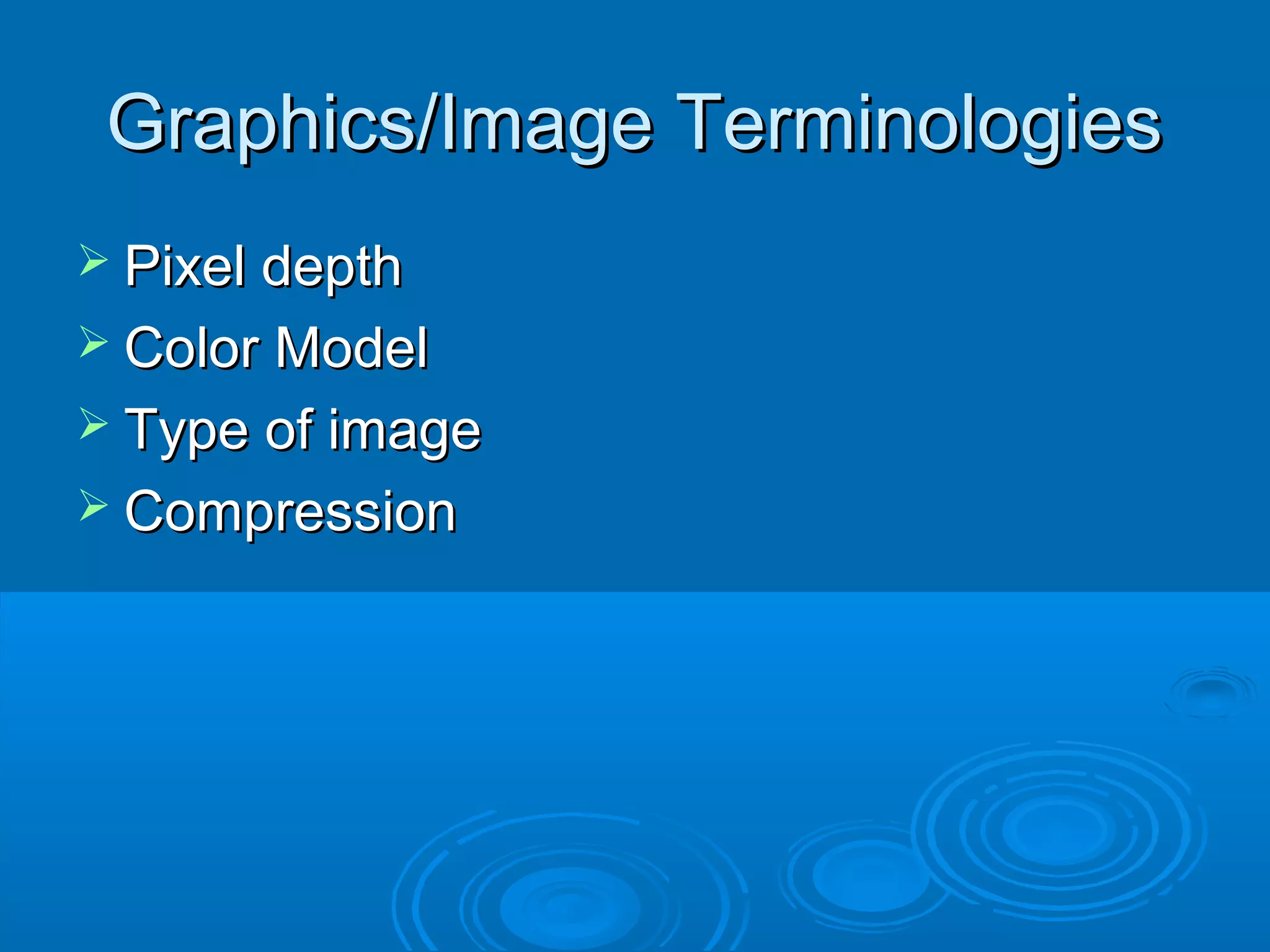 Image formats and codecs | PPT