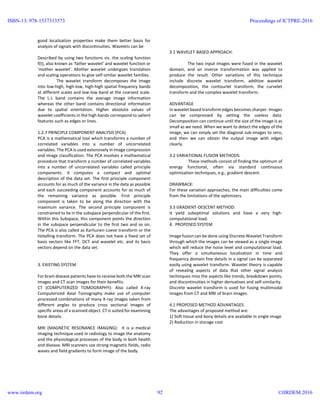 iaetsd Image fusion of brain images using discrete wavelet transform | PDF