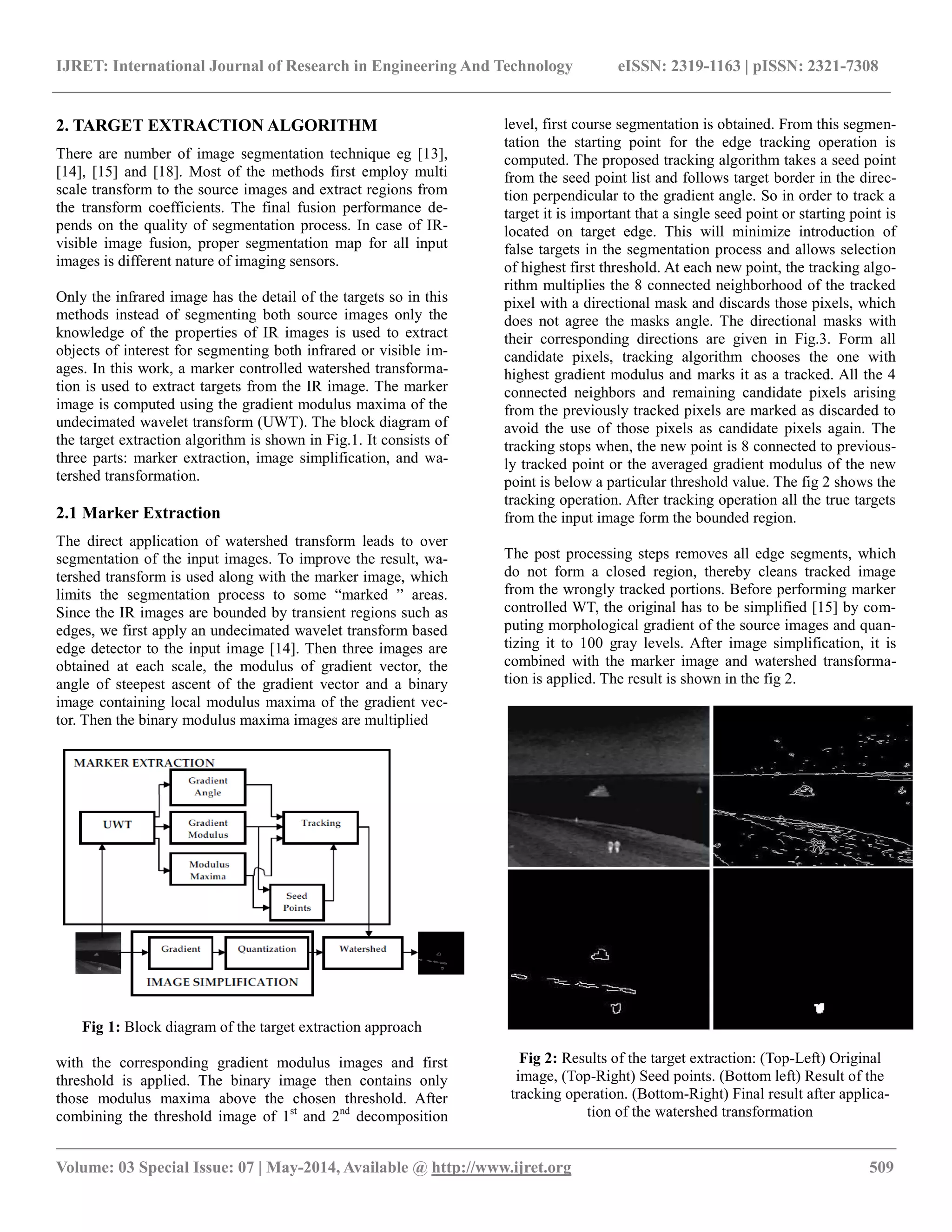 Image fusion using nsct denoising and target extraction for visual surveillance | PDF