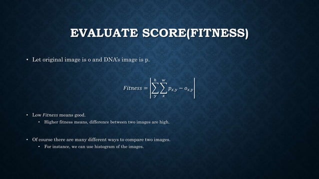 Image Generation Compression Using Genetic Algorithm Ppt 2960