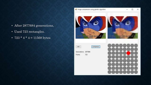 Image Generation Compression Using Genetic Algorithm Ppt