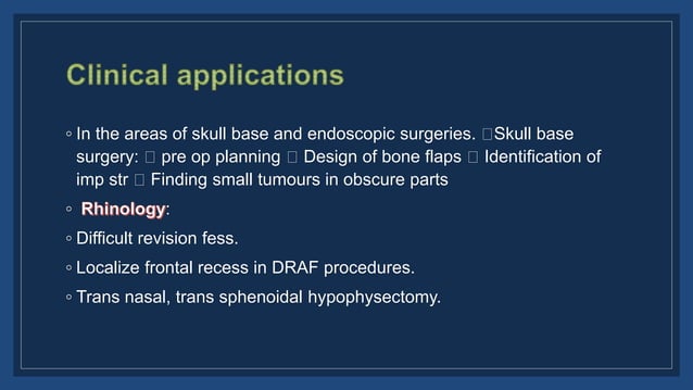 Image guided surgery | PPTX