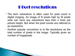 Image interpretation keys & image resolution | PPT | Photo Editing ...