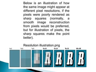 Image interpretation keys & image resolution | PPT | Photo Editing ...