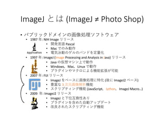研究に使える便利なフリーソフト ImageJ | PDF