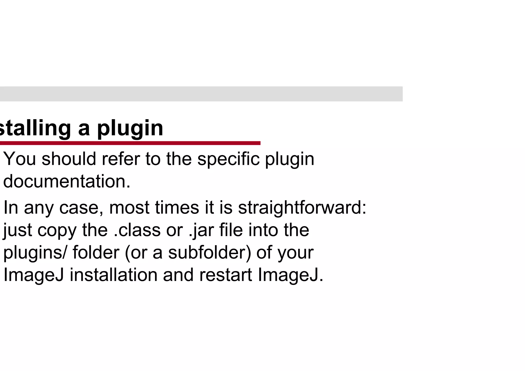 Image j advanced | PDF