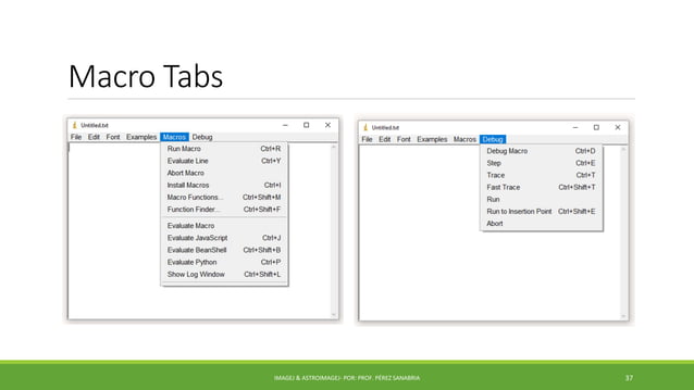 ImageJ and AstroImageJ Software Presentation | PPT