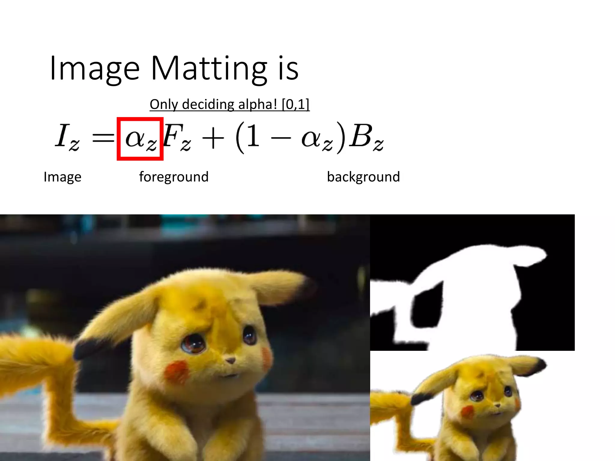 Image matting atoc | PPT