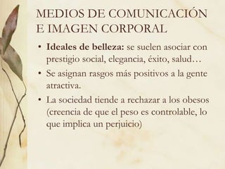 Imagen corporal y autoestima | PPTX
