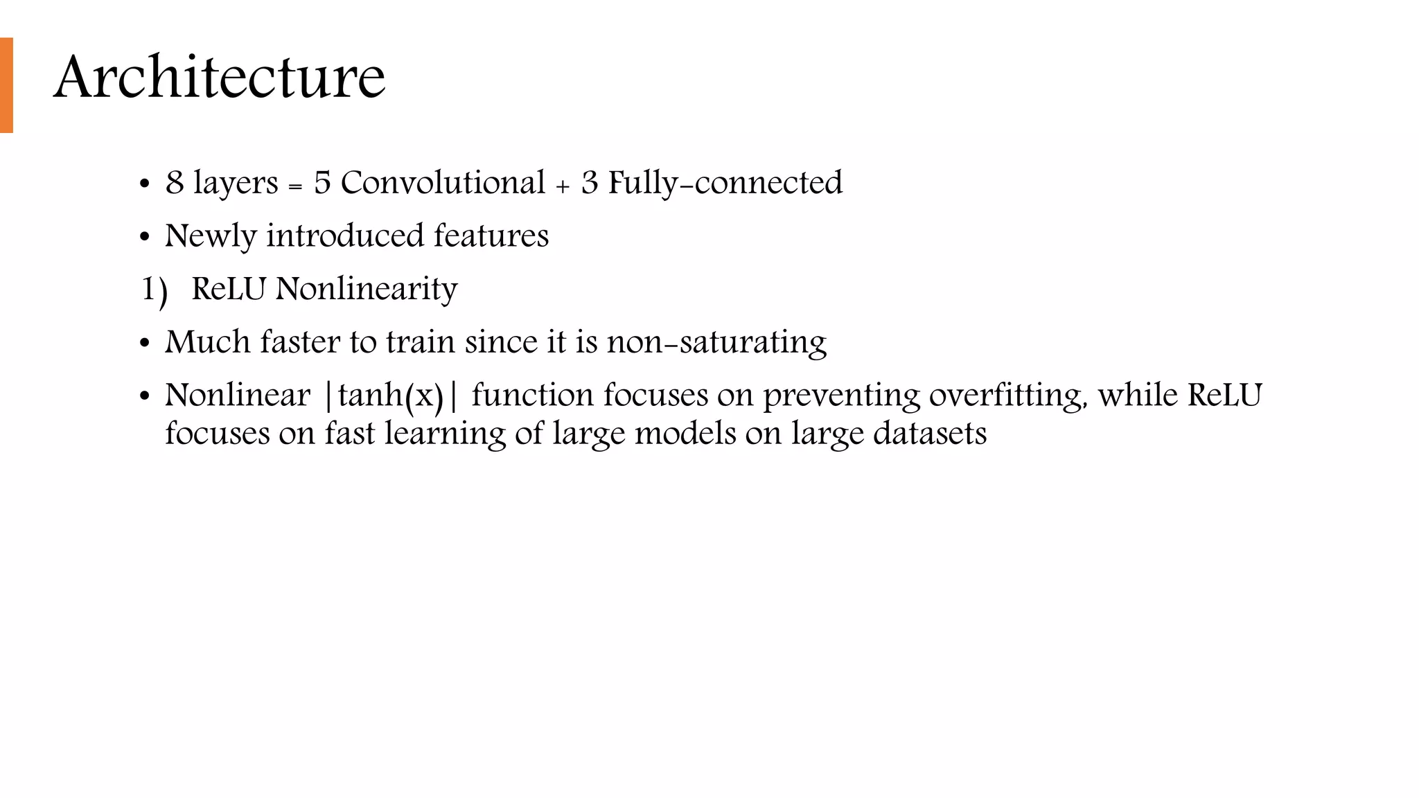 ImageNet classification with deep convolutional neural networks(2012) | PPT