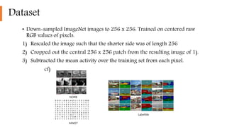 ImageNet classification with deep convolutional neural networks(2012) | PPT