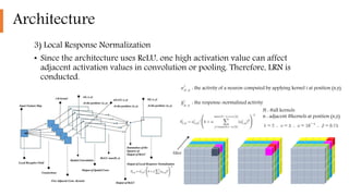 ImageNet classification with deep convolutional neural networks(2012) | PPT