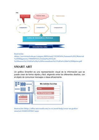 Imagen, formas, smart art y editor de ecuaciones. | PDF