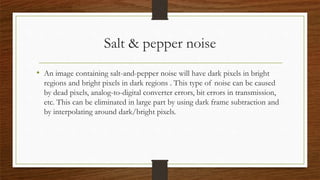 Image noise reduction | PPTX