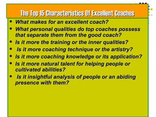 Image Of A Good Trainer | PPT